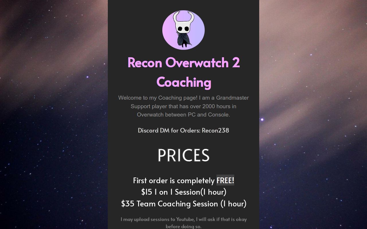 Overwatch 2 Coaching